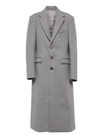 Wardrobe.NYC Virgin Wool Coat - Gray