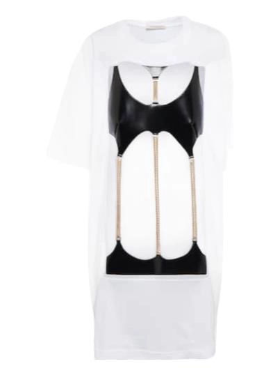 CHRISTOPHER KANE Embellished Cotton T-shirt - Black