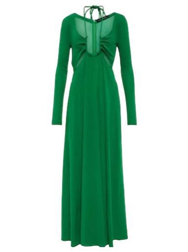 Proenza Schouler Matte Jersey Maxi Dress - Green