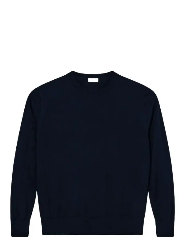 Dries Van Noten Long-sleeved Crew Neck Sweater - Black