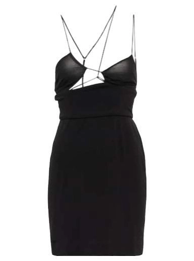 NENSI DOJAKA Cutout Mini Dress - Black
