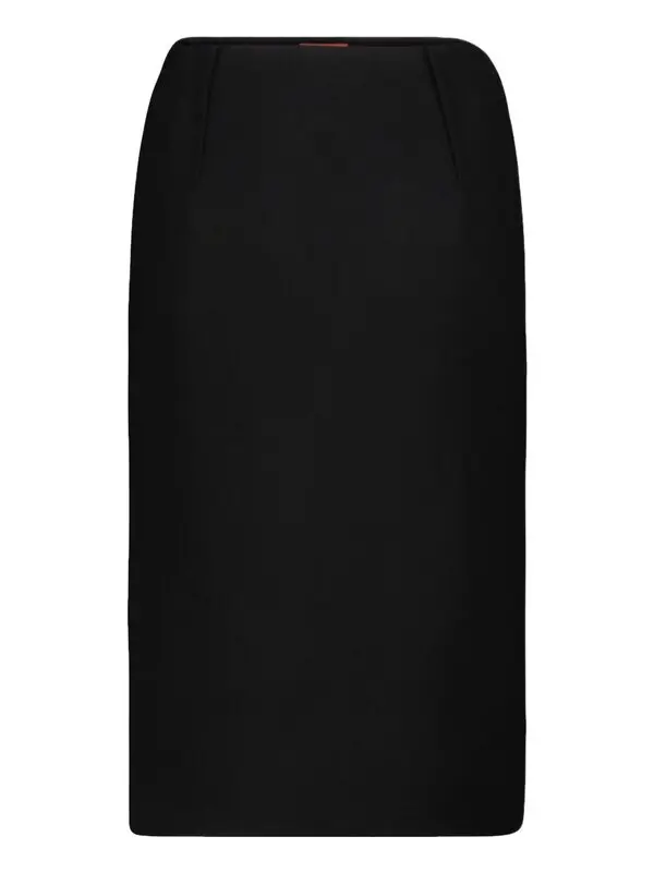 Altuzarra Lester Stretch-wool Pencil Skirt - Black