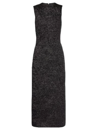 Simone Rocha Cloqué Midi Dress - Black