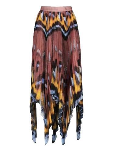 Altuzarra Isobel High-rise Printed Pleated Maxi Skirt - Multicolor