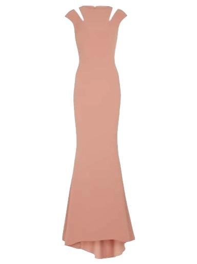 SAFIYAA LONDON Crepe Gown - Pink