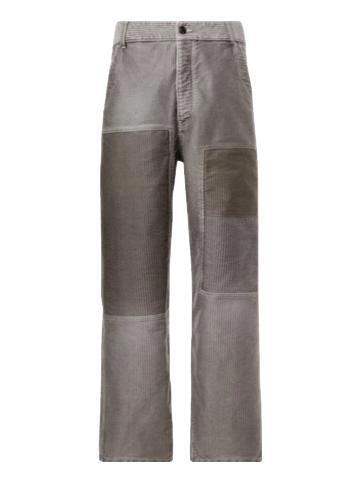 Visvim Pastoral Striped Cotton Wide-leg Pants - Gray