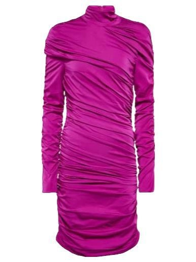 Stella McCartney Ruched Mini Dress - Pink