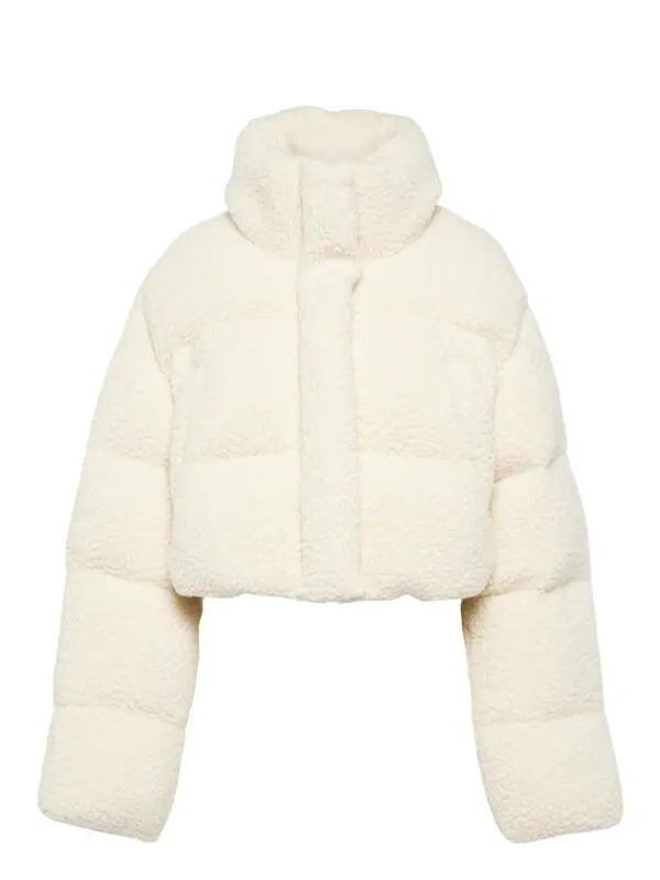Cordova Quilted Long-sleeved Cotton Jacket - White