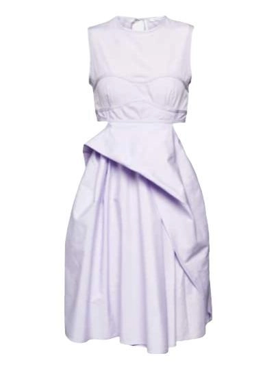 Cecilie Bahnsen Seero Cotton Mini Dress - White