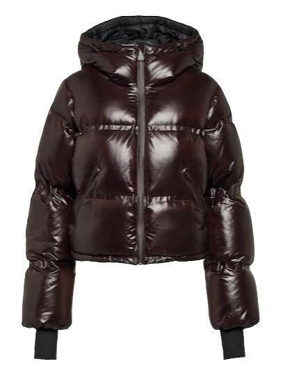 Aztech Mountain Minnie Cropped Down Ski Jacket - Black