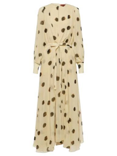 Altuzarra Peirene Printed Maxi Dress - Nude