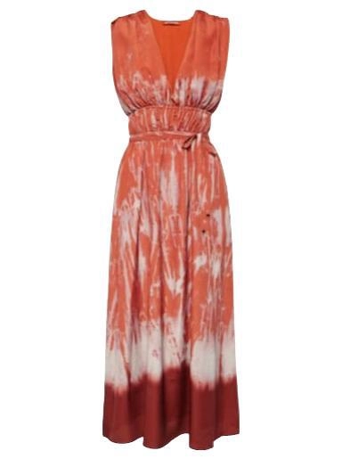 Altuzarra Fiona Ruched Midi Dress - Multicolor