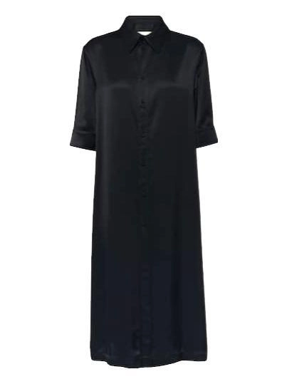 JIL SANDER Shirt Dress - Black