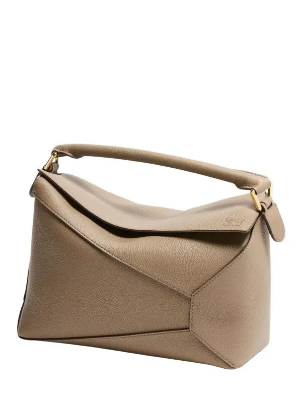 Loewe Puzzle Edge Medium Bag - Beige
