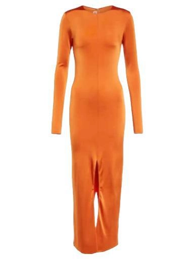 Marni Jersey Midi Dress - Orange