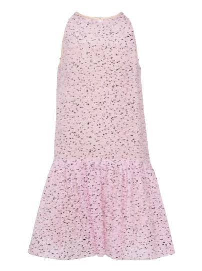 Oscar De La Renta Fil Coupé Minidress - Pink