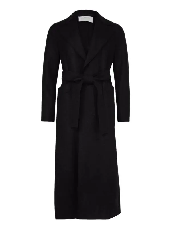 Harris Wharf London Maxi Coat - Black