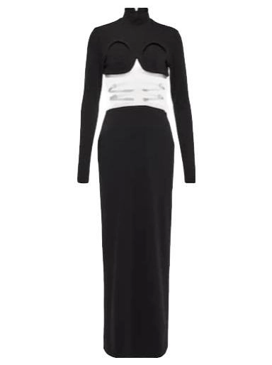 CHRISTOPHER KANE Cutout Maxi Dress - Black