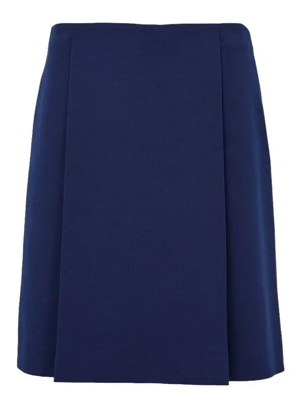 Miu Miu Midi Jersey Skirt - Blue