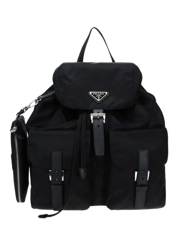 Prada Medium Re-nylon Backpack - Black