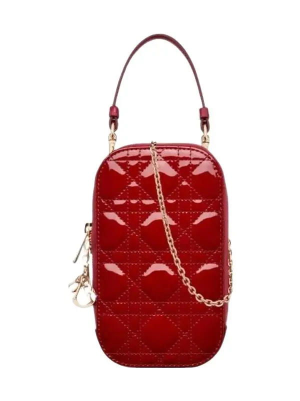 Dior Lady Phone Holder - Red
