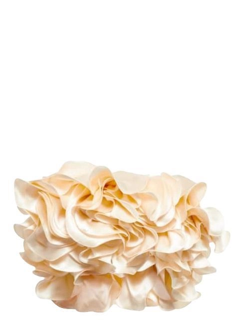 Magda Butrym Silk Ruffle Corset Top - Nude