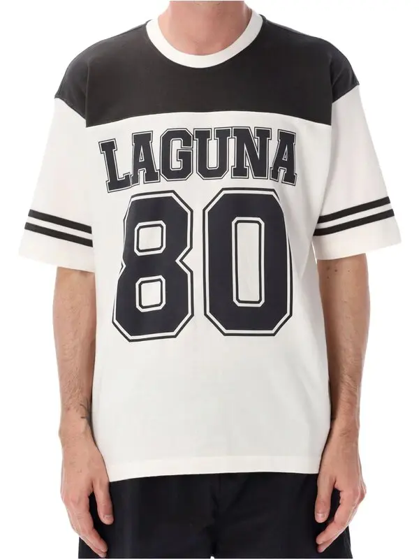 StÜssy Crew Neck Short-sleeved T-shirt - White