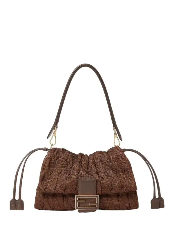 Fendi Medium Mamma Baguette Shoulder Bag - Brown