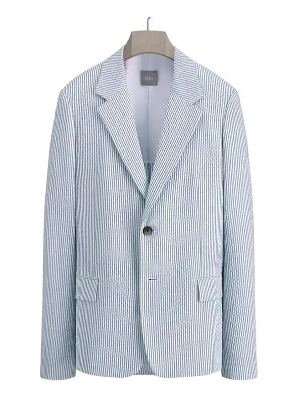 Dior Dioriviera Single-breasted Jacket - Gray