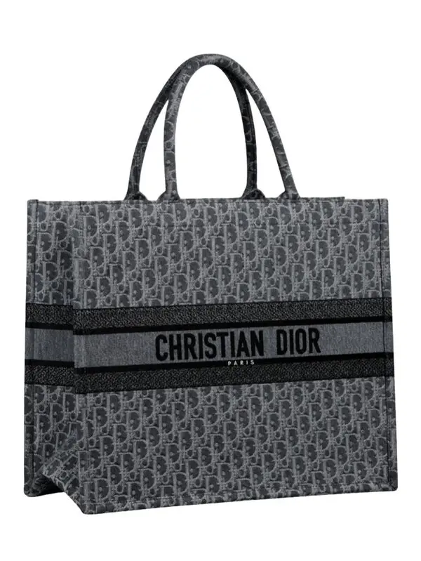 Dior Large Book Tote - Black