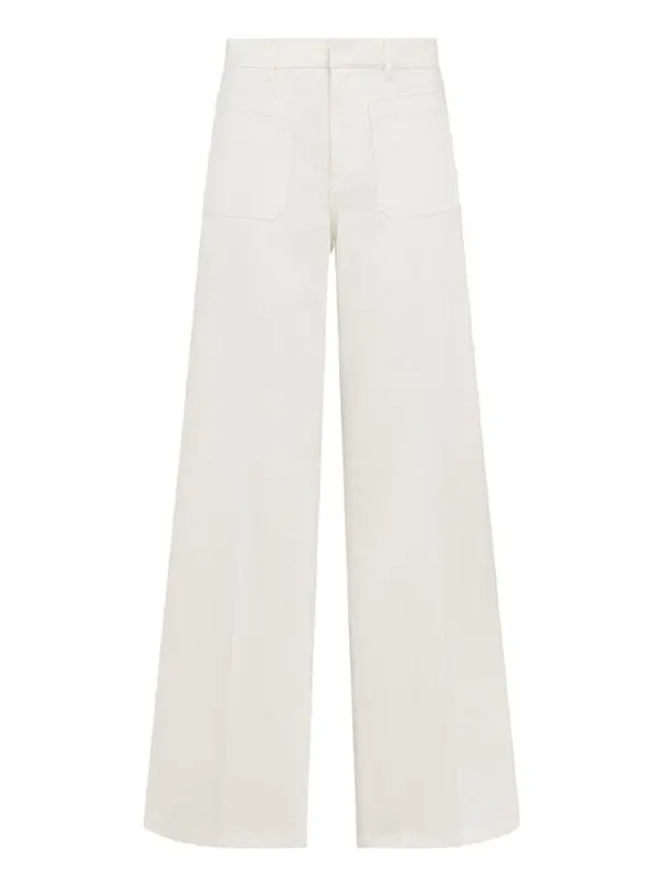 Dior Flared Jeans - White