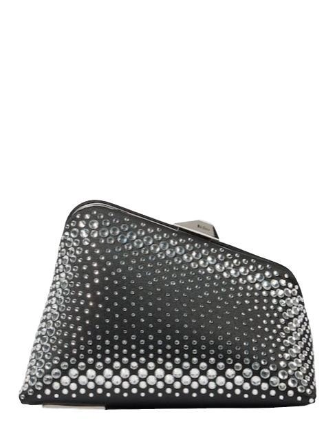 Attico Midnight Mini Embellished Clutch - Black