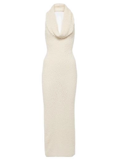 Magda Butrym Cotton-blend Bouclé Midi Dress - White