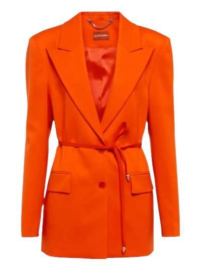 Altuzarra Fenice Wool Blazer - Red
