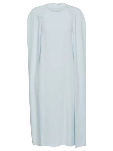 Stella McCartney Cape Cady Midi Dress - White