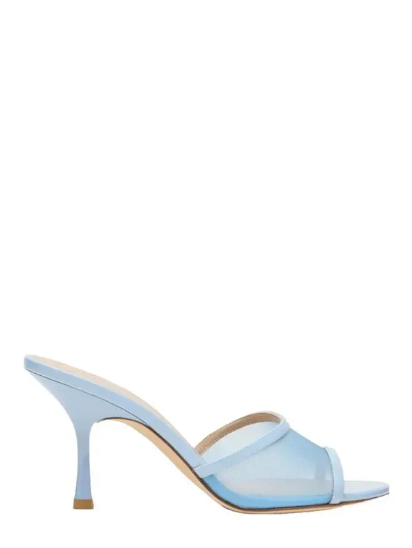 STUART WEITZMAN Bareitall Slide 85 Sandals - Blue