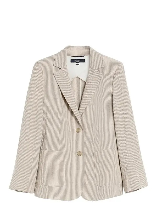 Max Mara Daletta Single-breasted Jacket - Sand-colored