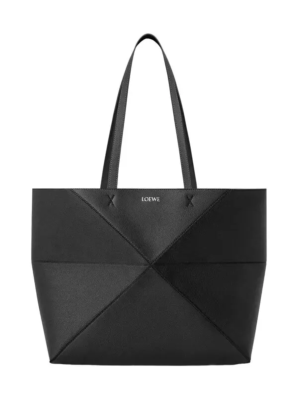 Loewe Medium Folding Handbag - Black