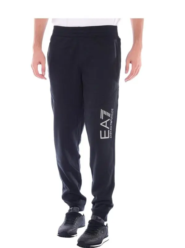 EA7 Logo Sweatpants - Black