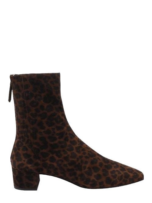 AQUAZZURA High-heeled Ankle Boots With Zipper Detail - Black
