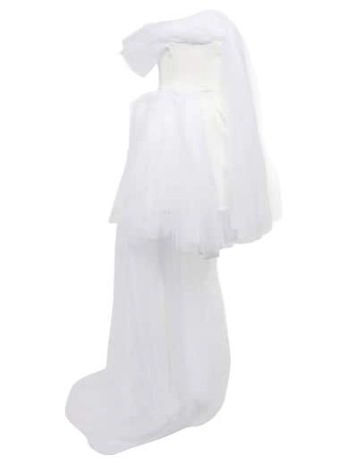Maticevski Evermore Strapless Tulle Minidress - No