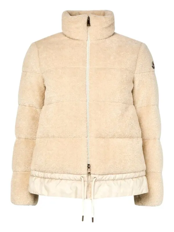 Moncler Padded Jacket With Embroidered Logo - No