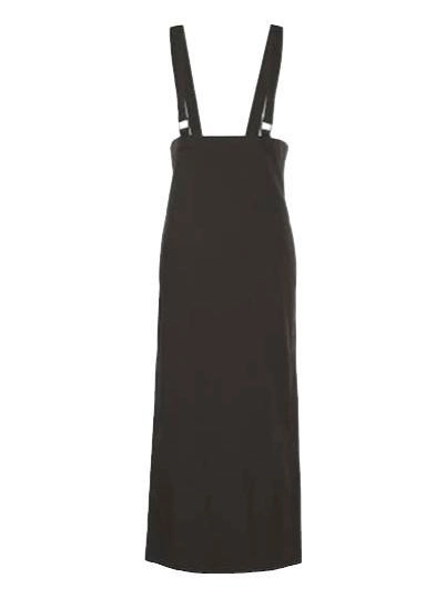 LEMAIRE Cotton-blend Midi Skirt - Black