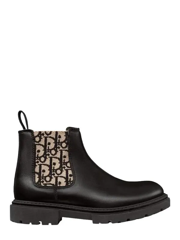 Dior Logo Boots - Black