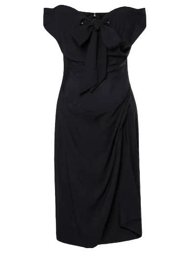 VIVIENNE WESTWOOD Corset Dress With Bow Detail - Black