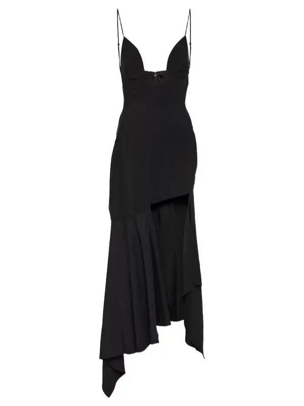 MUGLER Off-the-shoulder Dress - Black