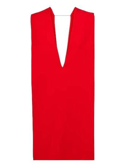 Sportmax Caped Minidress - Red