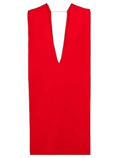 Sportmax Caped Minidress - Red