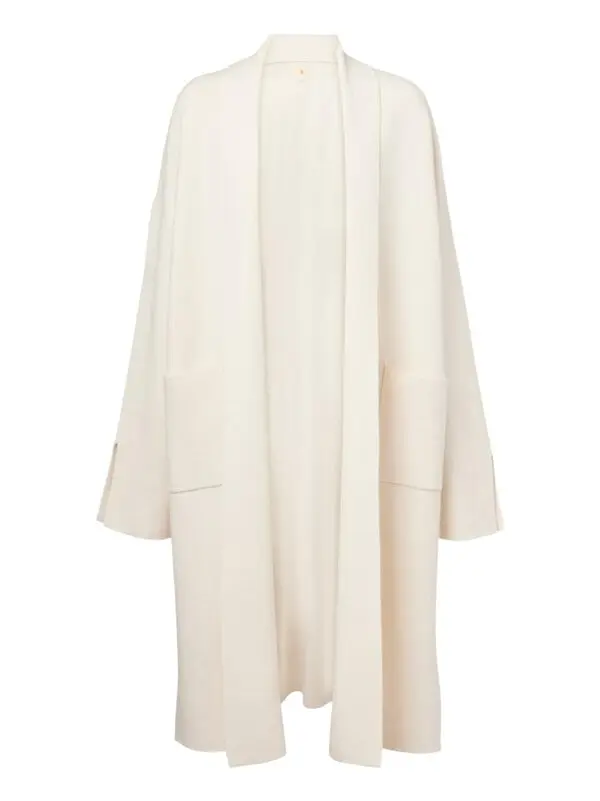 Jardin Des Orangers Wool And Cashmere Cardigan - White