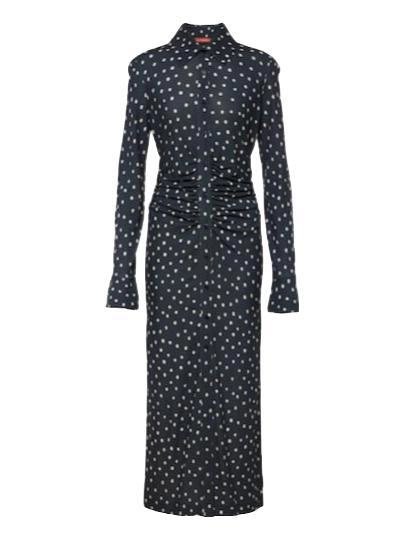 Altuzarra Claudia Jersey Shirt Dress - Black